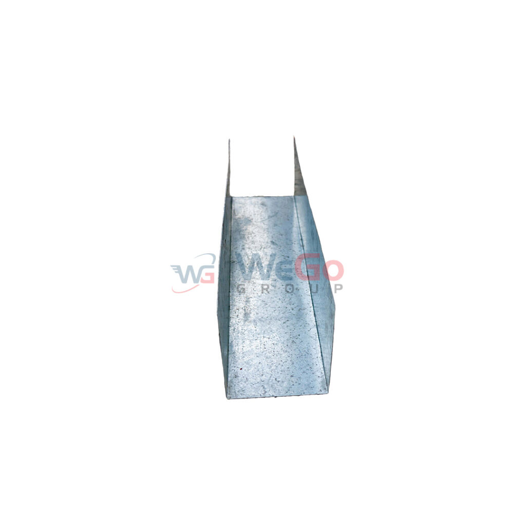 600 Girth U-Gutter - Galvanised Steel - WeGo Group